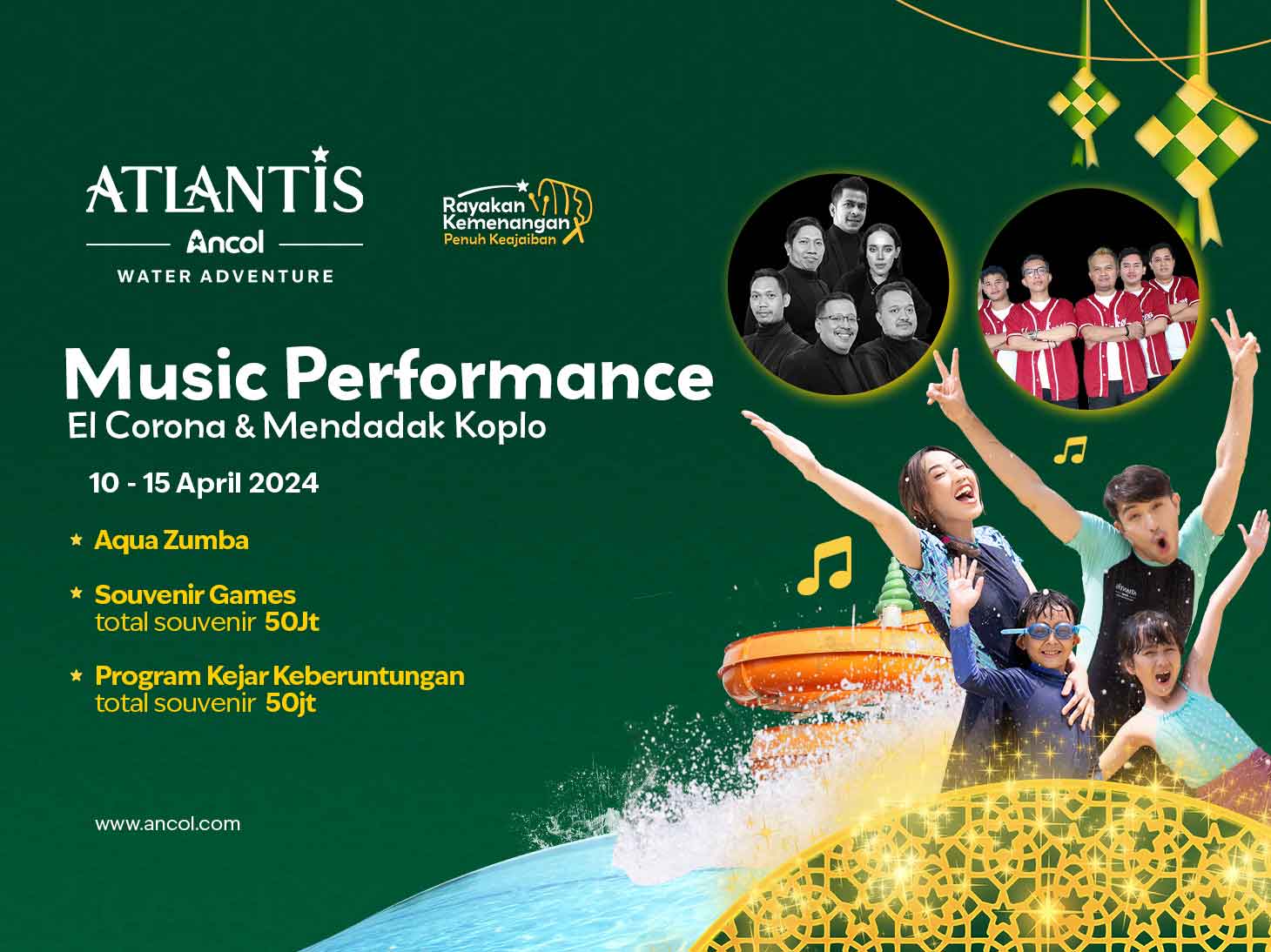 Acara Lebaran di Ancol Seru dan Cocok Untuk Liburan Bersama Keluarga